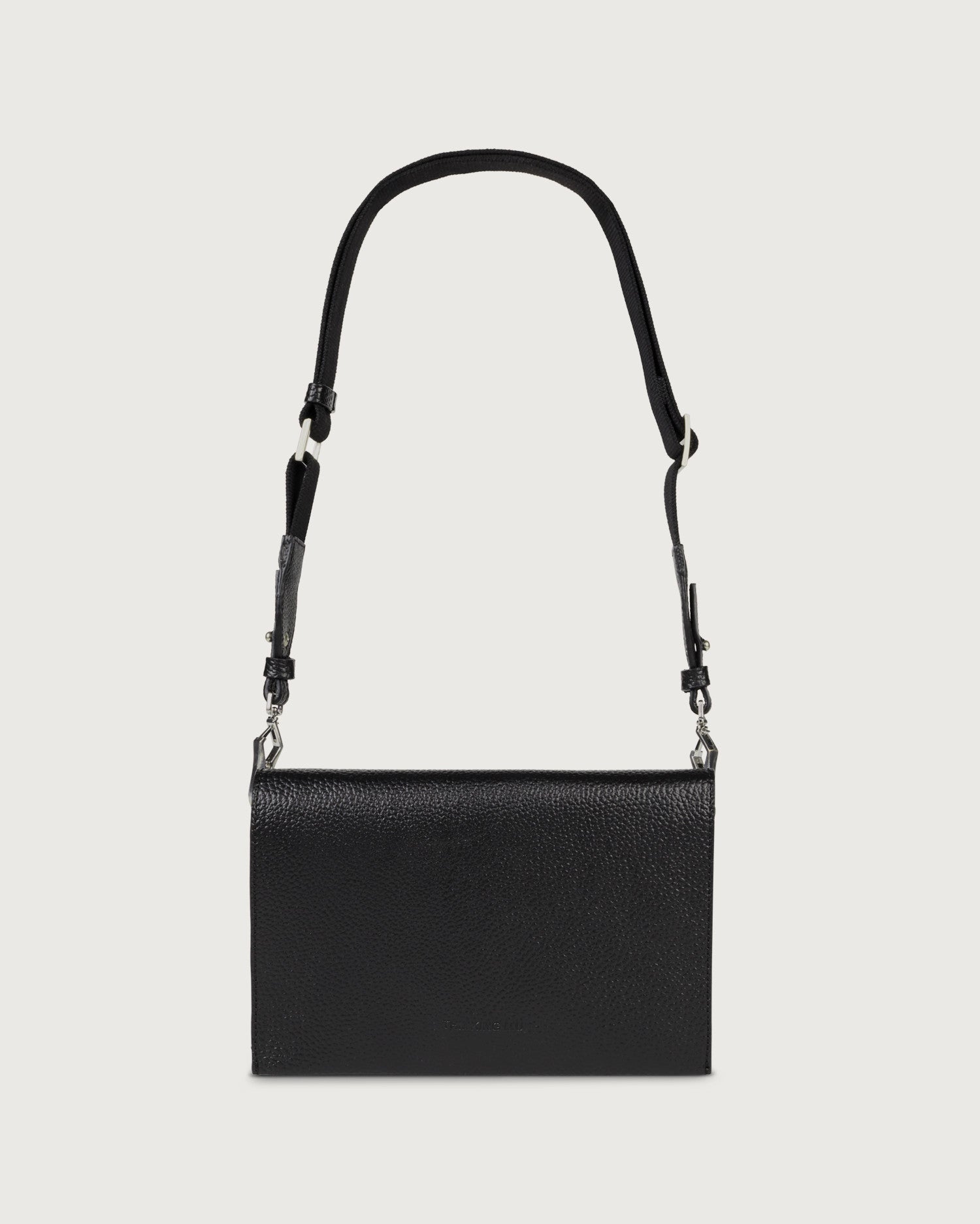 Sustainable Nara eco-leather black bag | Thinking Mu – THINKING MU APAC